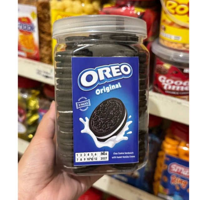 Jual Oreo 400g Toples 1L / snack branded / snack jadul | Shopee Indonesia
