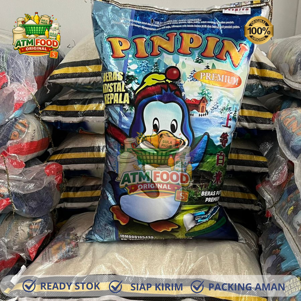 Jual BERAS PREMIUM PIN PIN KEMASAN 25KG | Shopee Indonesia