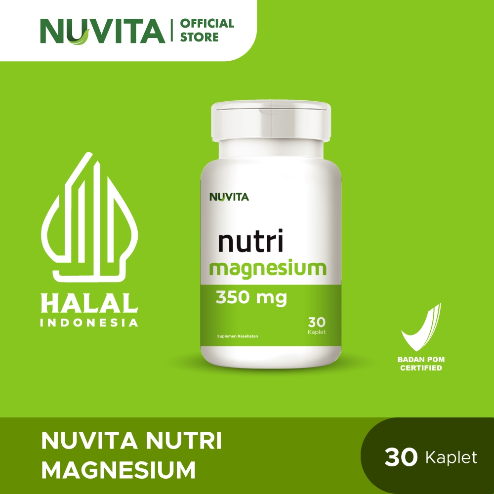 Jual Nuvita Nutri Magnesium - 30 Kaplet | Shopee Indonesia