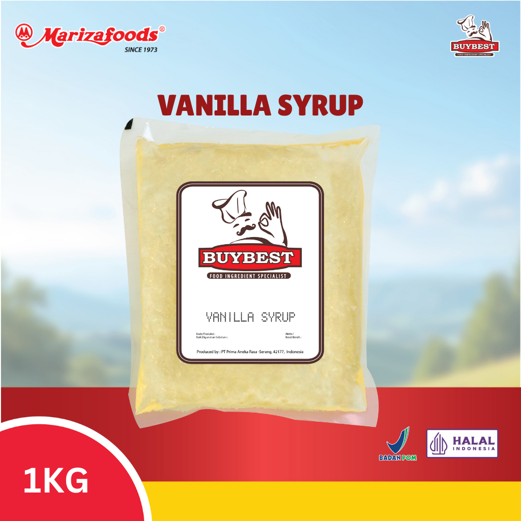 Jual Buybest Vanilla Syrup 1kg - Sirup Vanilla untuk Kopi, Latte ...