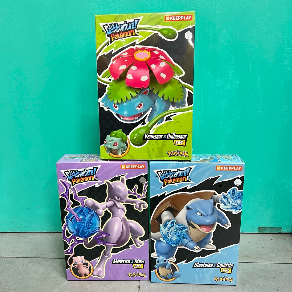 Jual (TERMURAH) Keepplay Minifigure Go Adventure Pokemon Venusaur ...
