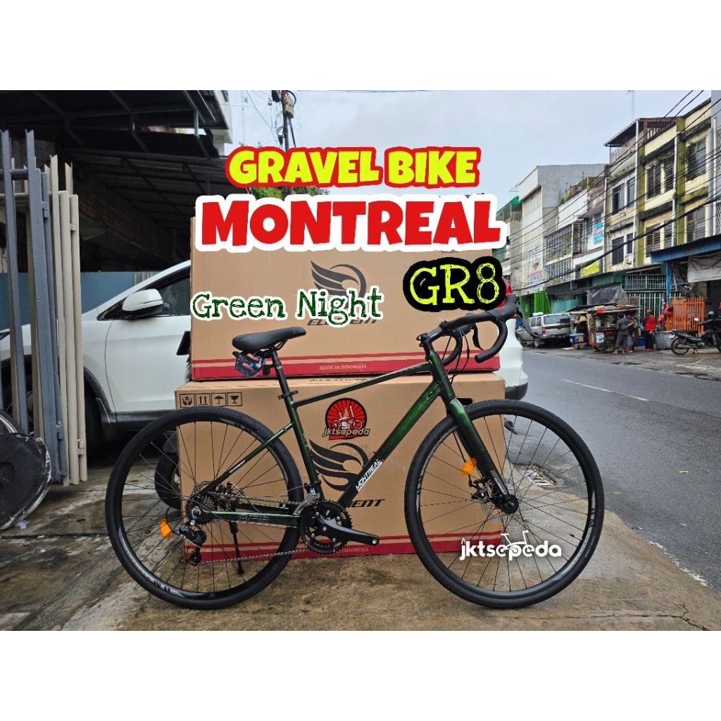 Jual Sepeda GRAVEL BIKE ELEMENT MONTREAL GR8 | Shopee Indonesia