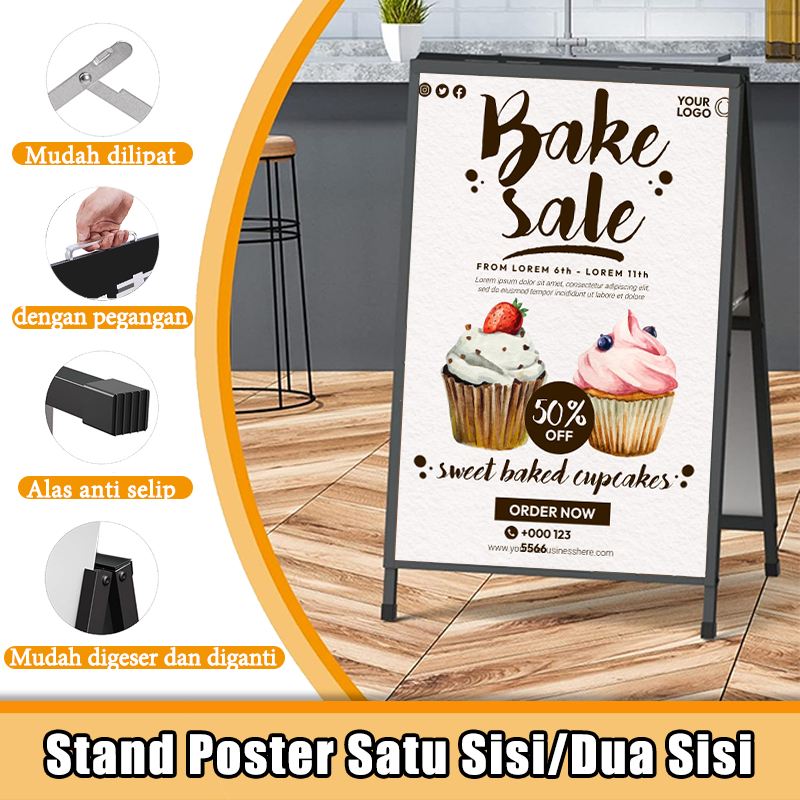 Jual Stand Banner - Untuk penggunaan di luar ruangan Standing Banner ...