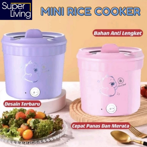 Jual Panci Listrik Portable 1,2L Serbaguna Mini Rice Cooker Panci ...