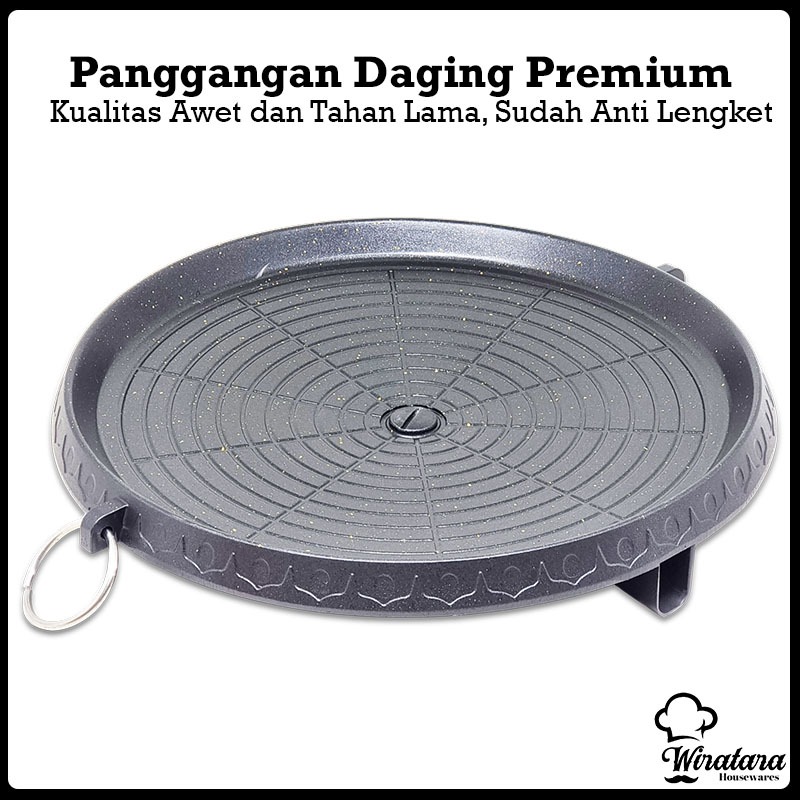 Jual Nagako Bulgogi Pan Bulat / Segi | Alat Pemanggang Kompor | Grill ...