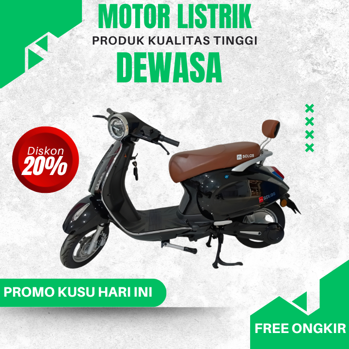 Jual Motor Listrik Dewasa Merk Solos Type P-G11 Power Dinamo 1000W ...