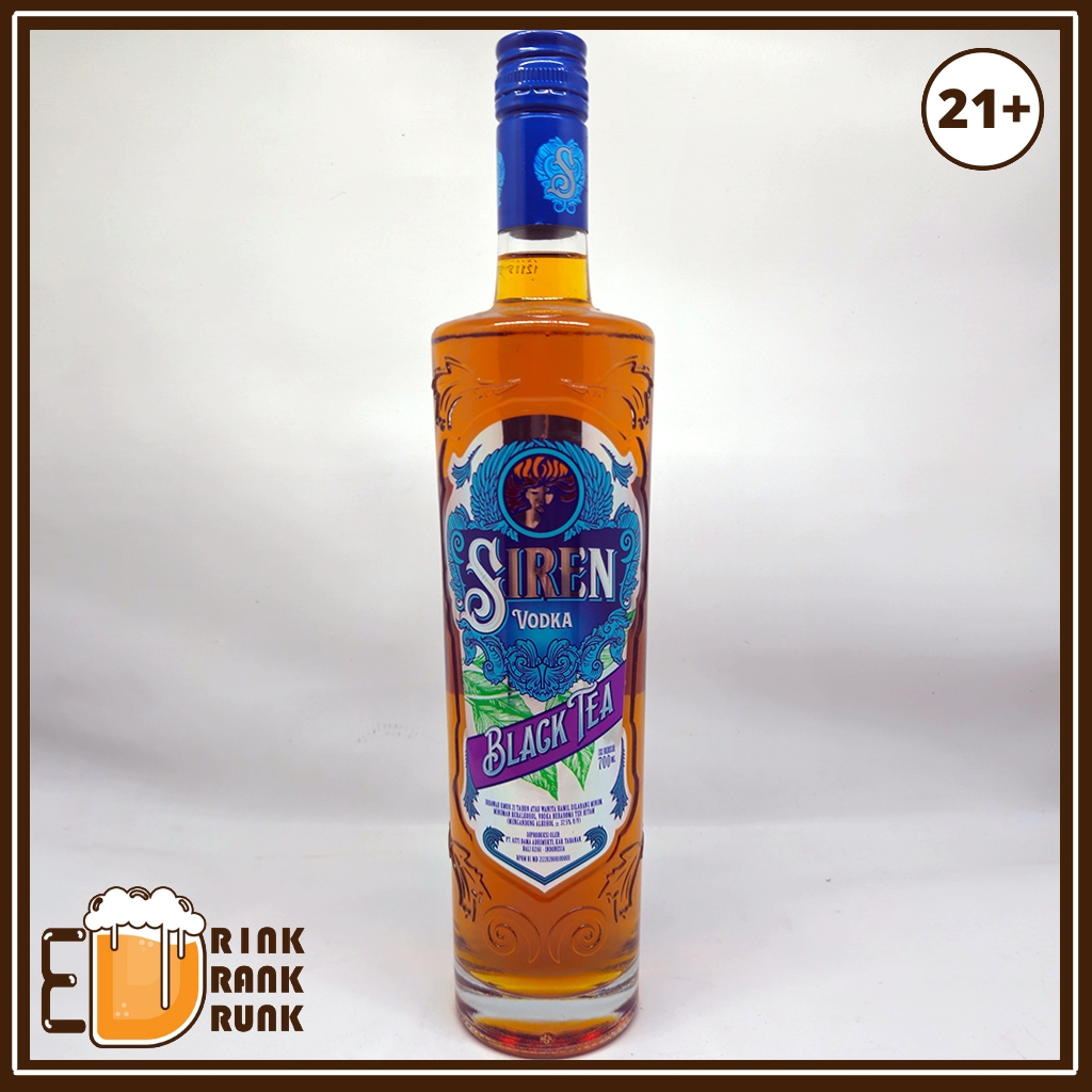 Jual SIREN VODKA BLACK TEA - 700 ml (±37.5%) | Shopee Indonesia
