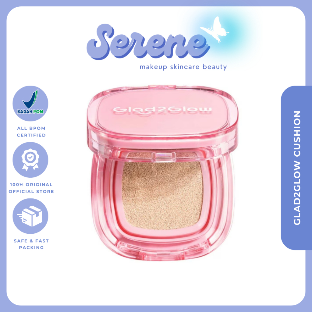 Jual Glad2Glow Perfect Cover Cushion G2G 11g | Foundation Semi Matte ...