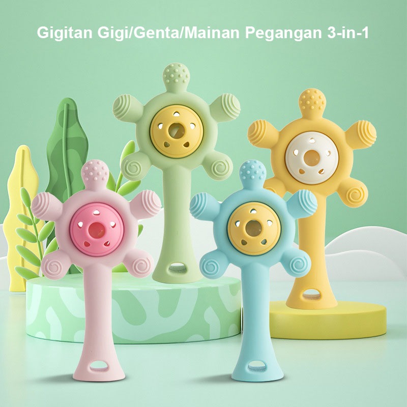 Jual Bayi silikon mainan mainan emosional yang menenangkan mainan gigi ...