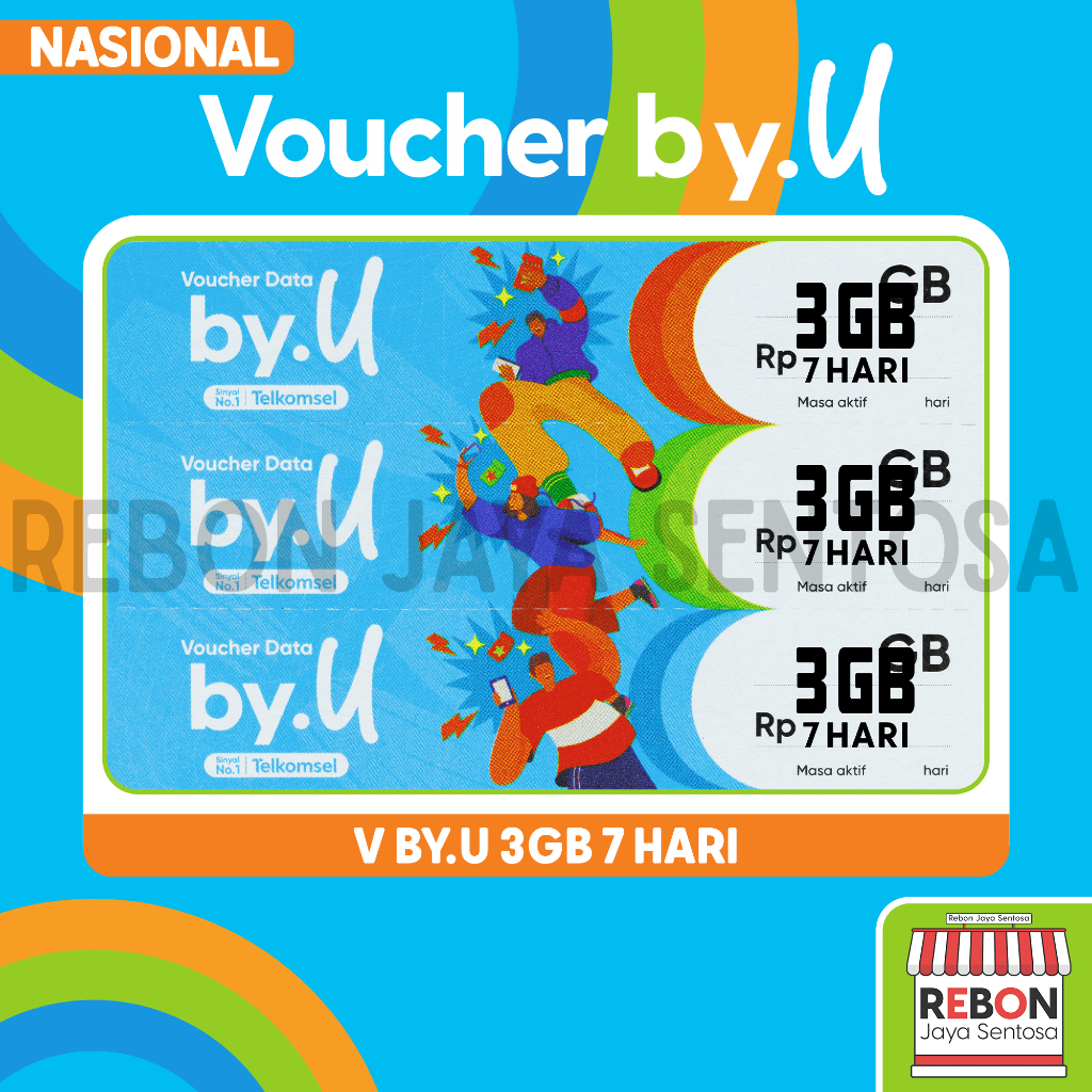 Jual V ByU 3Gb 7D | Shopee Indonesia