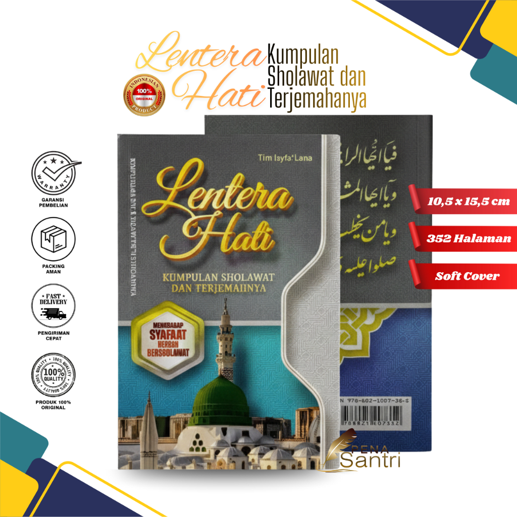 Jual Lentera Hati - Kumpulan Sholawat dan Terjemahan Lengkap dalam ...
