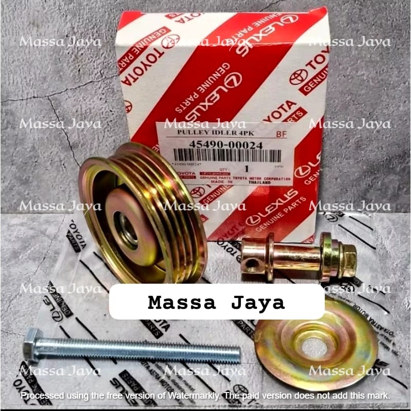 Jual IDLE PULLEY PULY PULI AC 4 PK 4 JALUR UNIVERSAL KIJANG KRISTA ...