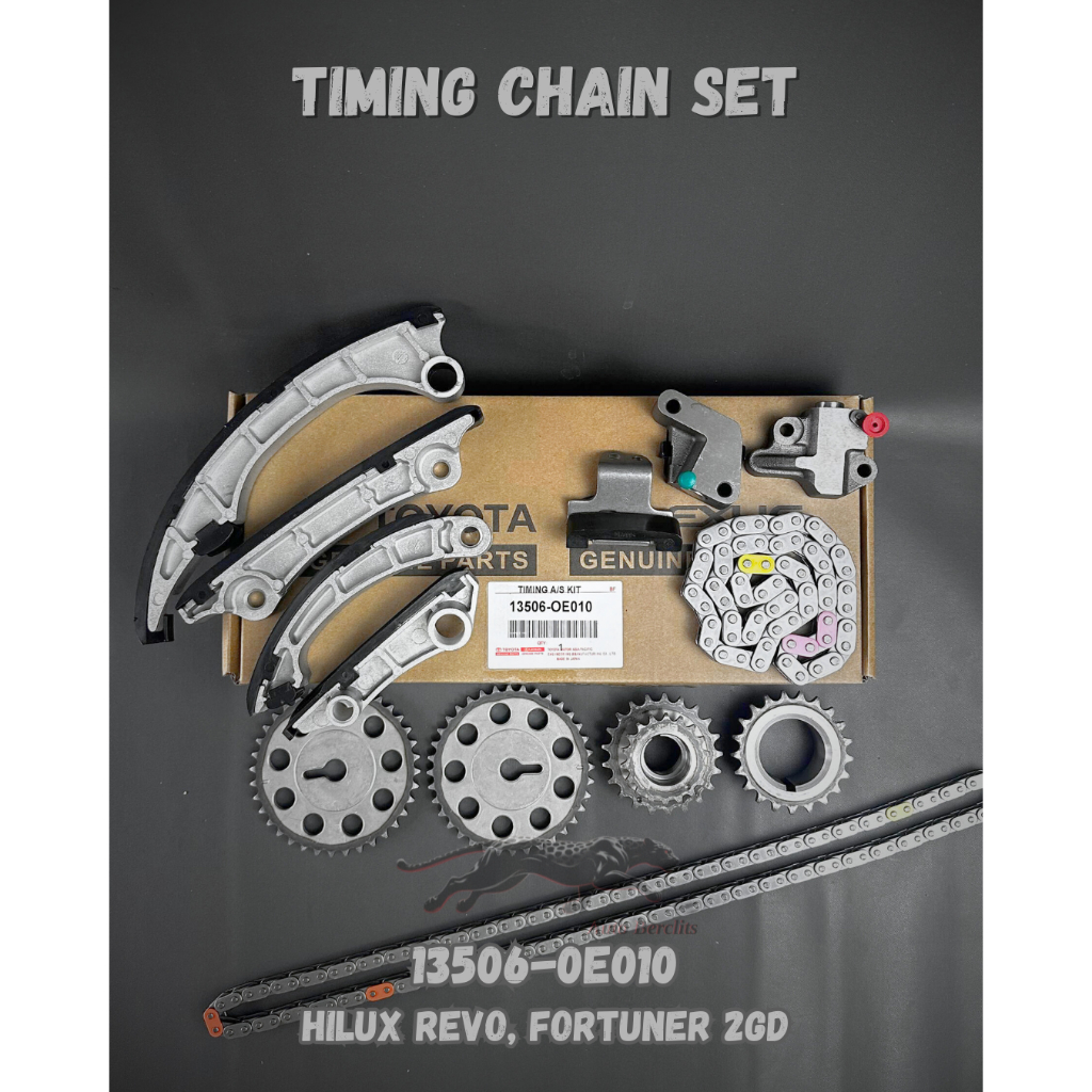 Jual TIMING CHAIN SET RANTAI KETENG SET HILUX REVO, FORTUNER 2GD 13506 ...