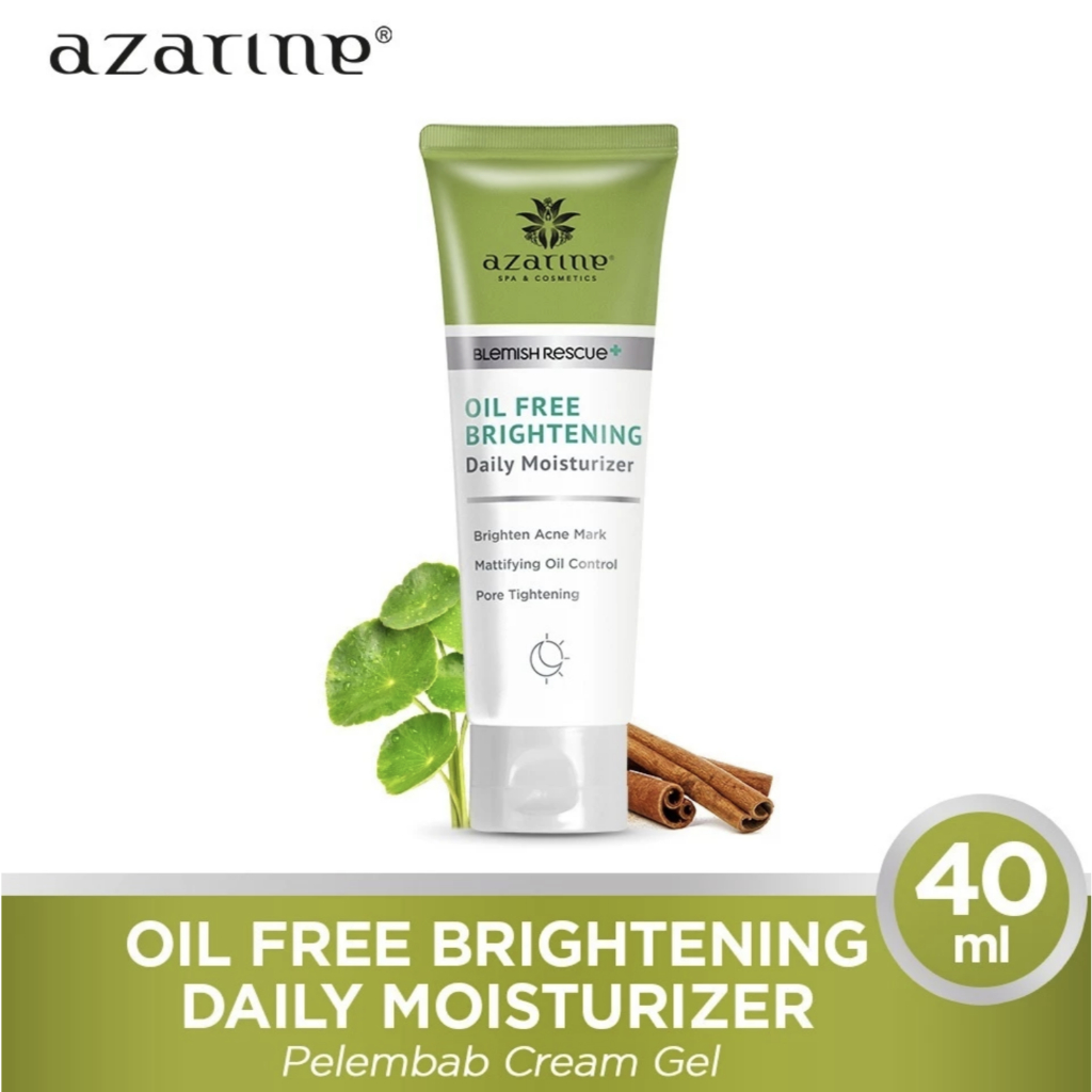 Jual Azarine Oil Free Brightening Daily Moisturizer 40 ml centella ...