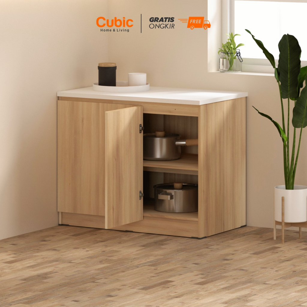 Jual Cubic Meja Dapur Minimalis / Kitchen Set Sudut - ELENA CLARA KSBS ...