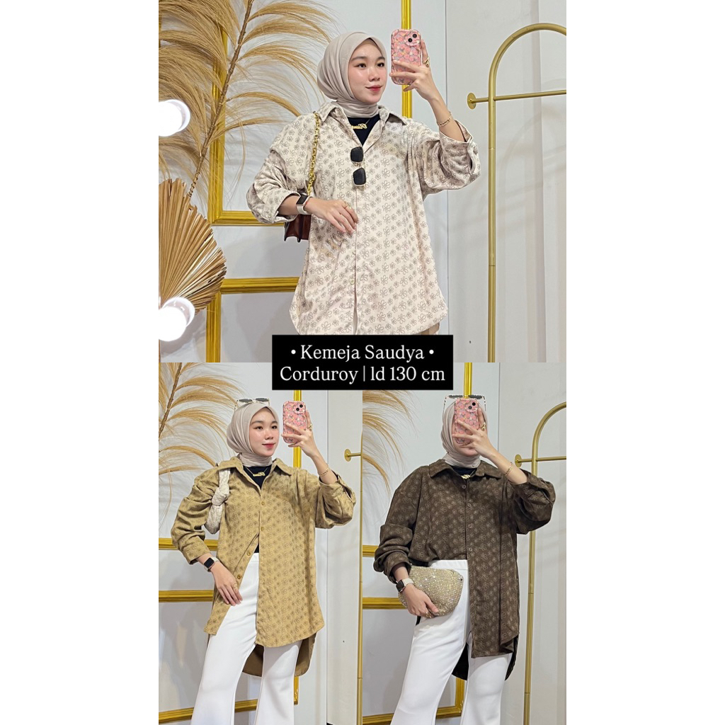 Jual kemeja saudya | Shopee Indonesia