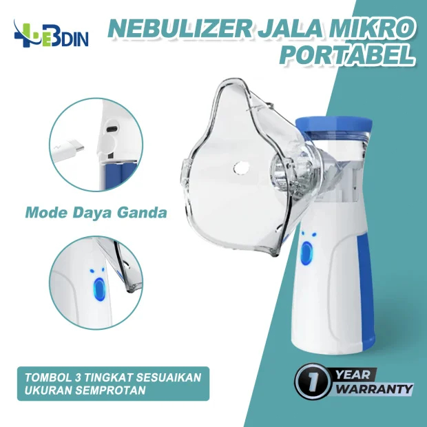 Jual Nebulizer medis/Alat Uap Bantu Pernafasan Asma Inhalasi/Nebulizer ...
