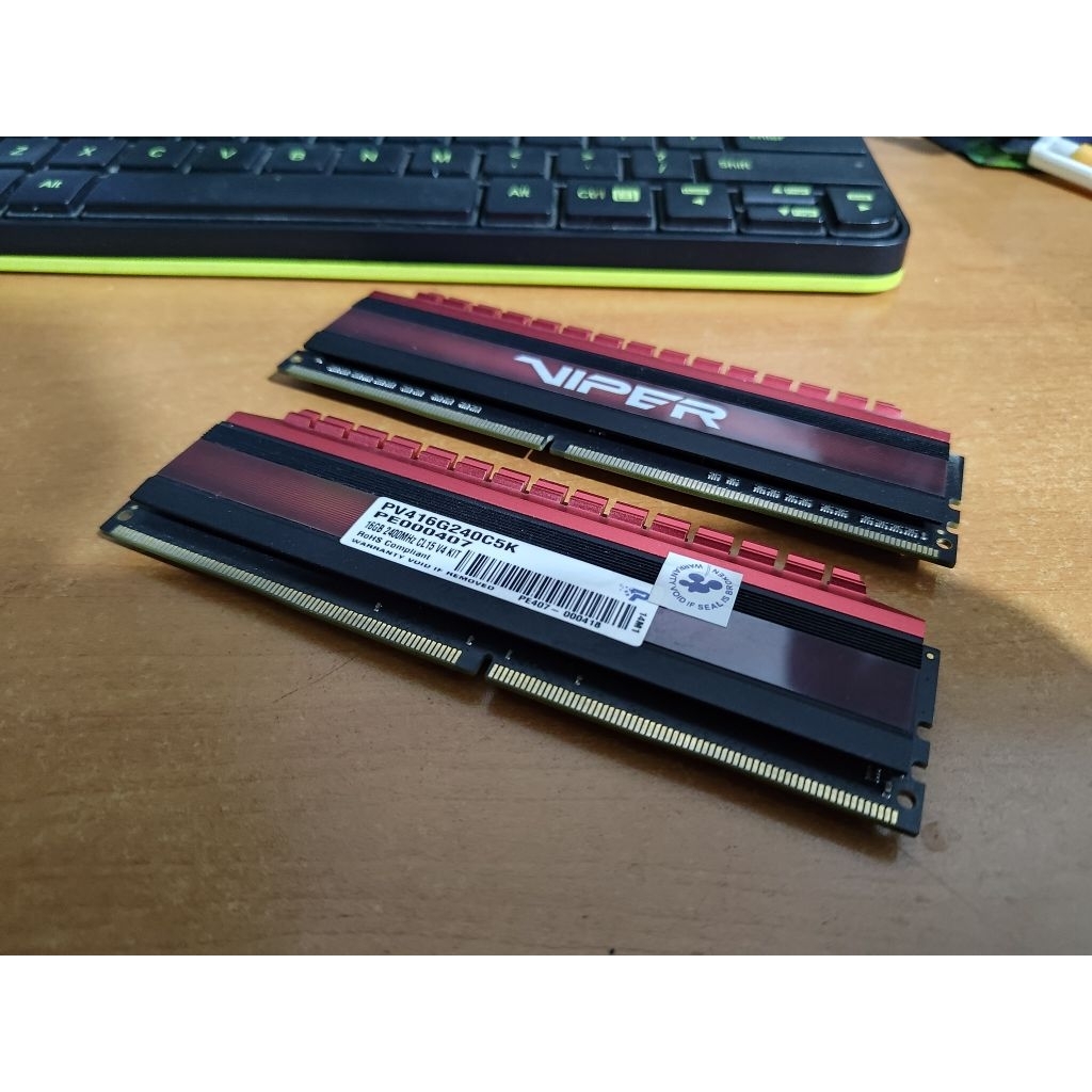 Jual VIPER RAM PC LONGDIMM DDR4 32GB KIT 16X2 2400MHZ | Shopee Indonesia
