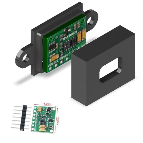 Jual Case MAX30100 HEART-RATE OXIMETER PULSE SENSOR MODULE MAX 30100 ...