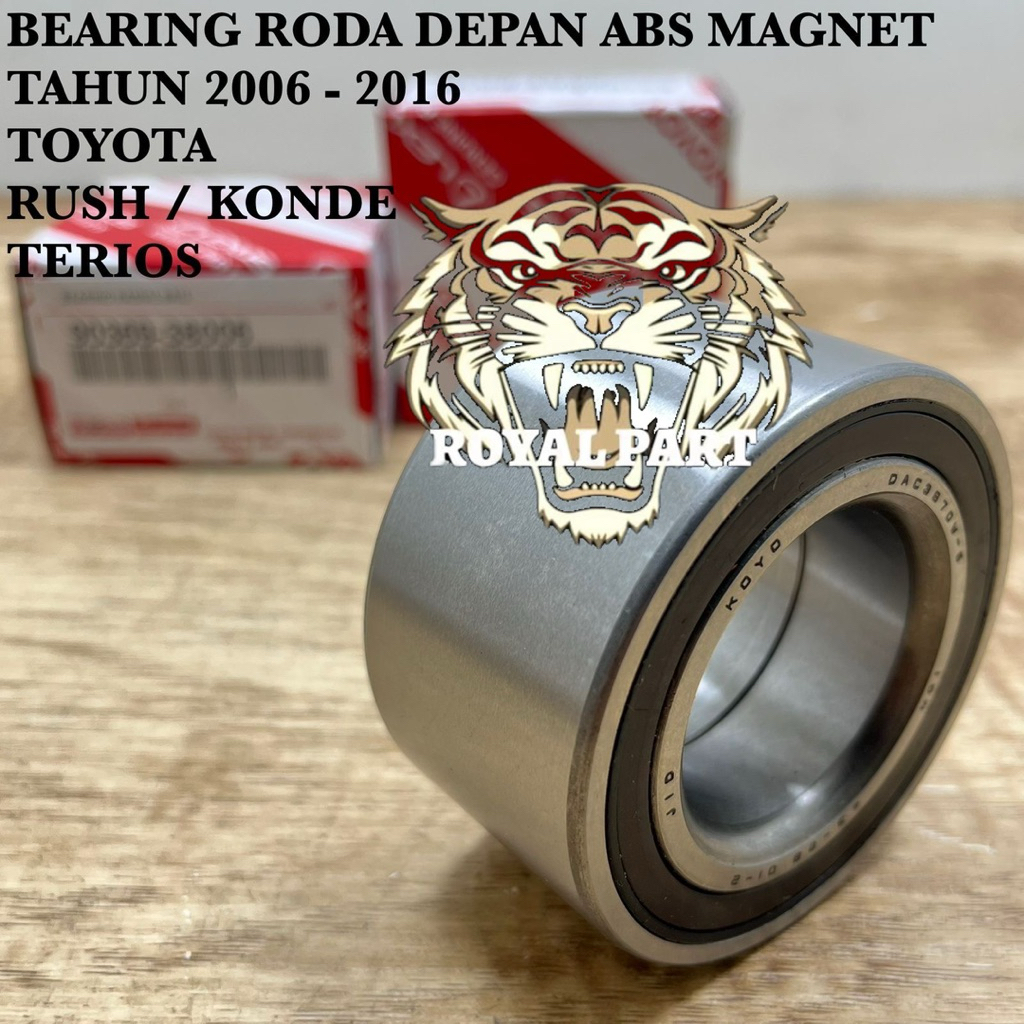 Jual BEARING LAHAR RODA DEPAN TOYOTA RUSH TERIOS LAMA KONDE GEN 1 TAHUN ...
