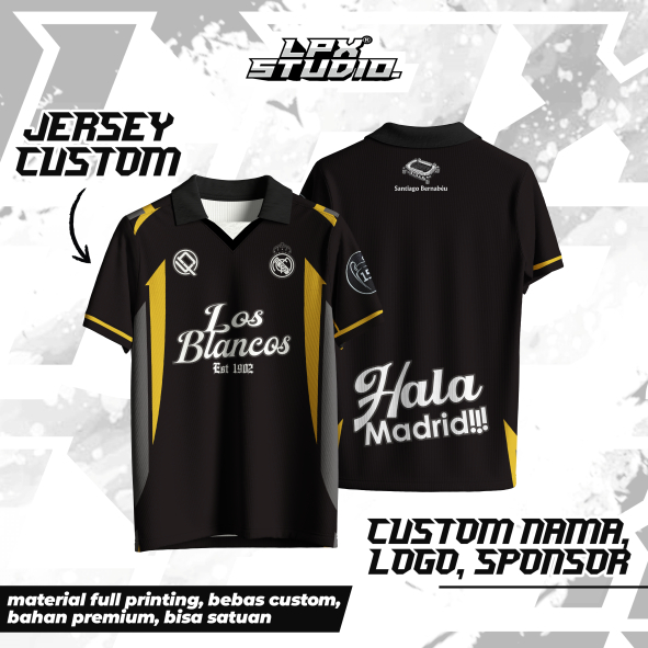 Jual Jersey Retro LPX Fantasy Real Madrid || Jersey Klasic || Jersey ...