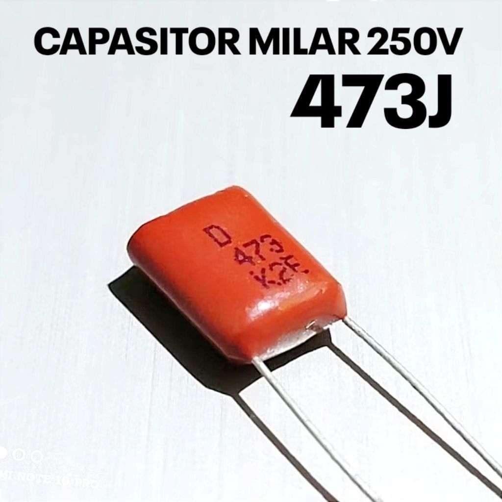 Jual CAPASITOR MILAR 473J 47nF 250V 250VOLT K2E | Shopee Indonesia