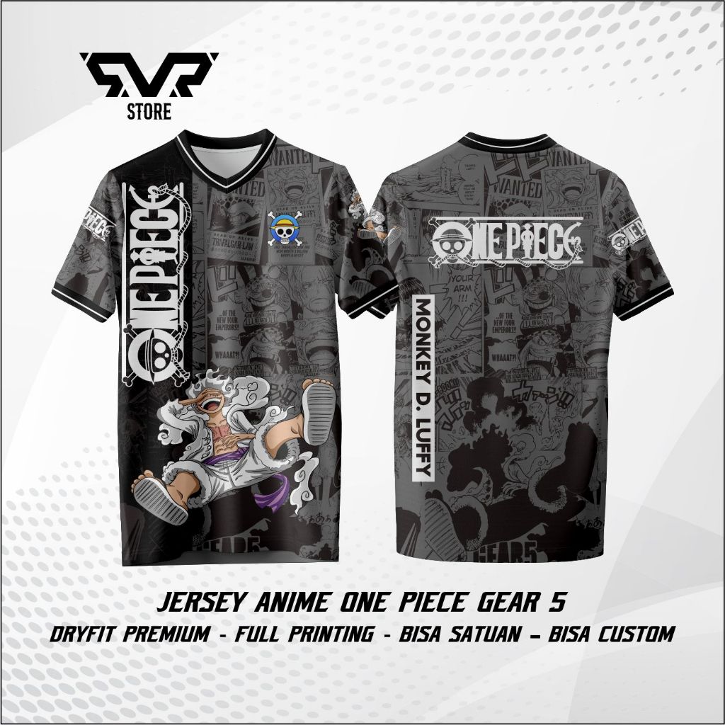 Jual Jersey Baju Anime One Piece Full Printing Sublimasi Series Anime ...