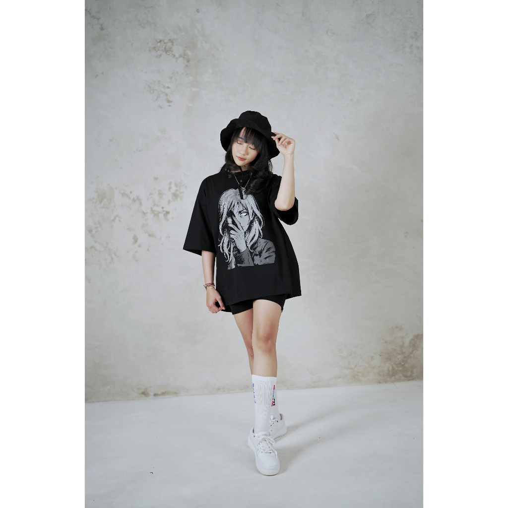 Jual LEASSA T-Shirt Oversized Glow in the Dark | Shopee Indonesia