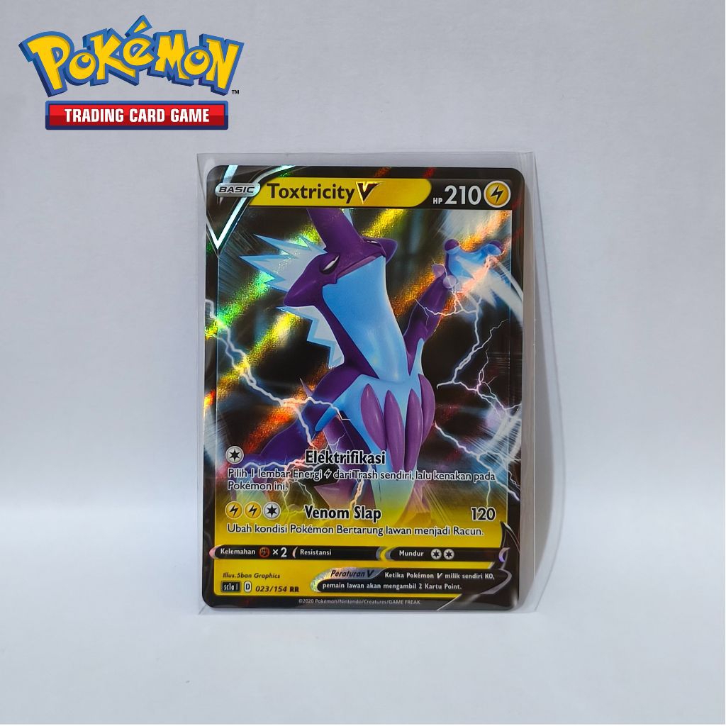 Jual Toxtricity V (RR) sc1aI - Kartu Pokemon TCG Indonesia | Shopee ...