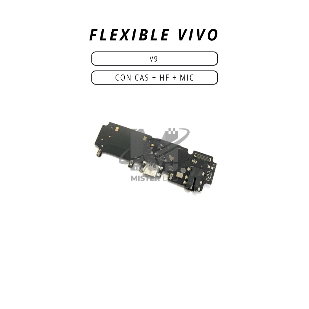 Jual FLEXIBLE VIVO V9 CONNECTOR CAS + HANDSFREE + MIC | Shopee Indonesia