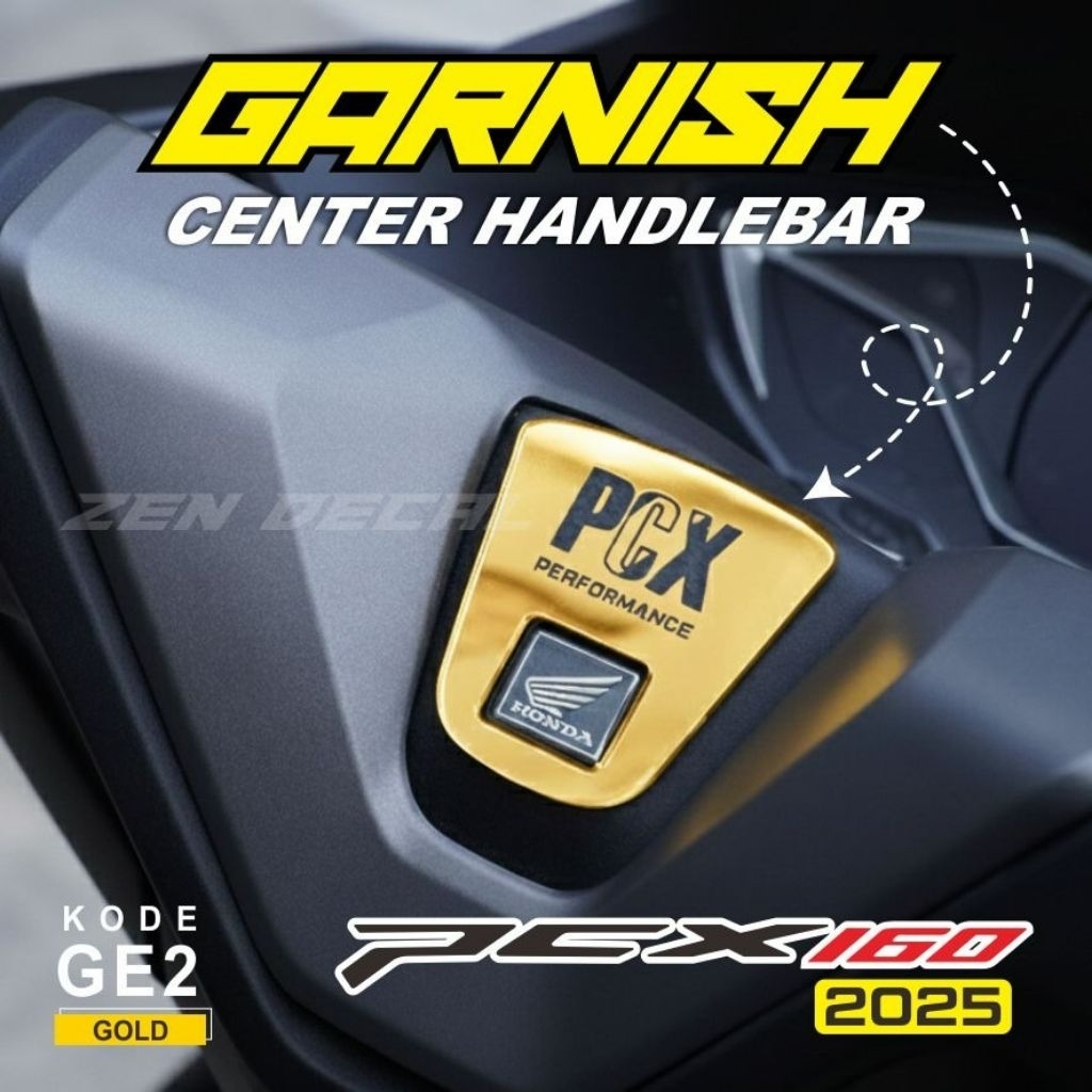 Jual Garnish center Handle bar Honda PCX 160 tahun 2025 | Shopee Indonesia
