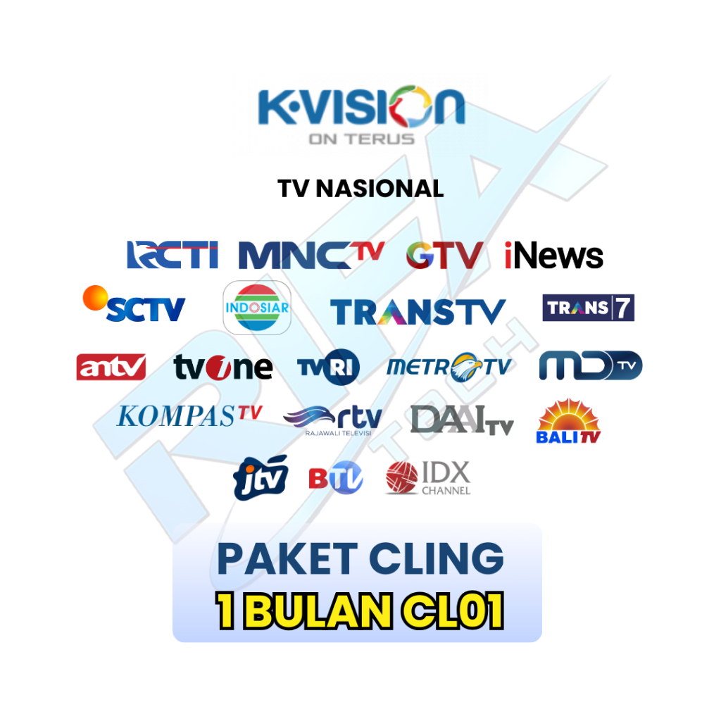 Jual K-Vision Paket CLING Variasi | Shopee Indonesia