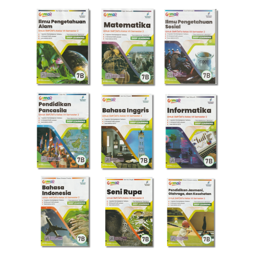 Jual BUKU LKS SMP KELAS 7 KURIKULUM MERDEKA SEMESTER 2 GENAP GEMAR ...