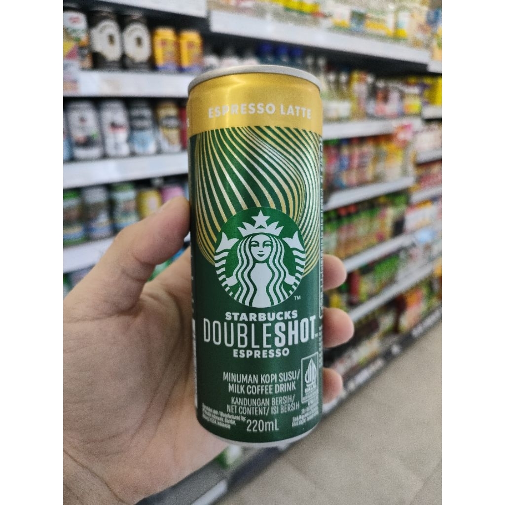 Jual Kopi Susu Kaleng Starbucks Doubleshot Espresso 220ml - Siap Minum ...