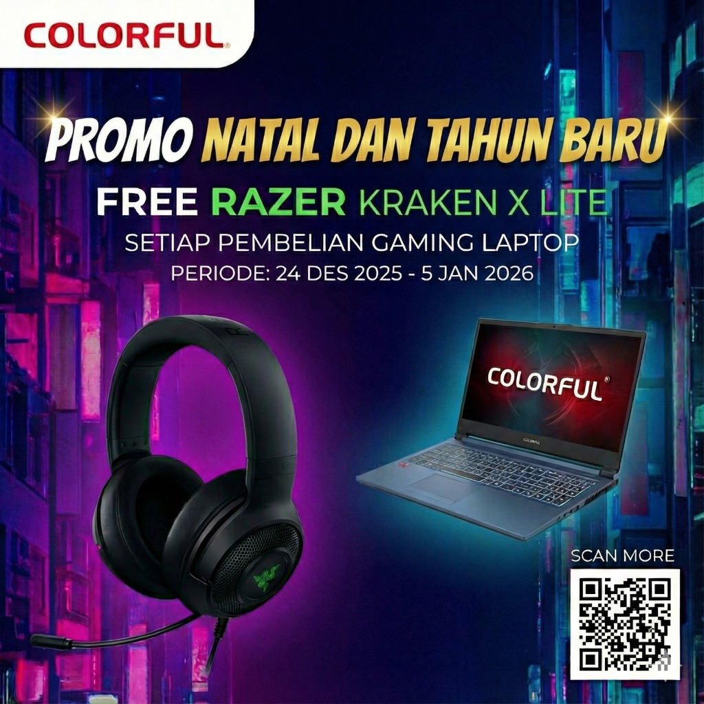Jual COLORFUL EVOL P15 | Laptop Gaming i7 13620H 512GB SSD 16GB DDR5 ...