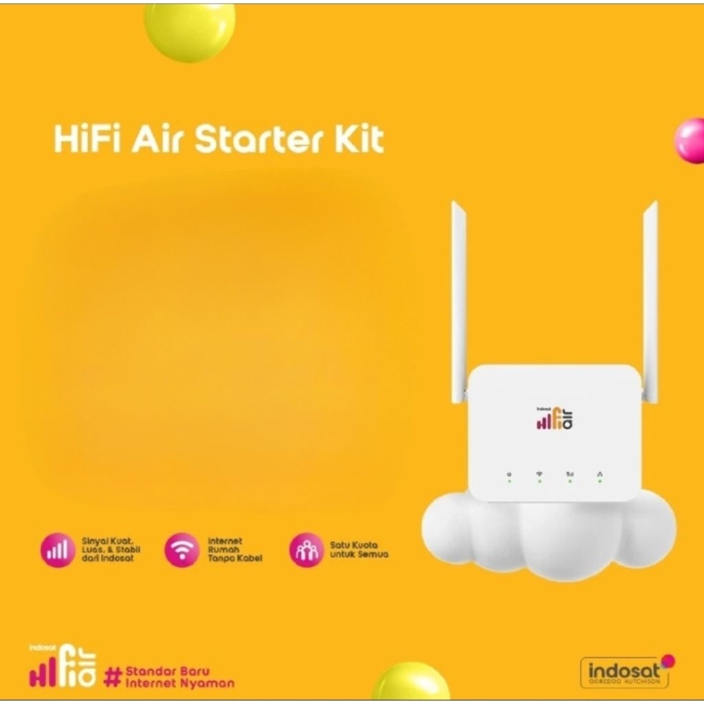 Jual Indosat HiFi Air HKM 0127 Wifi Modem 4G LTE | Shopee Indonesia