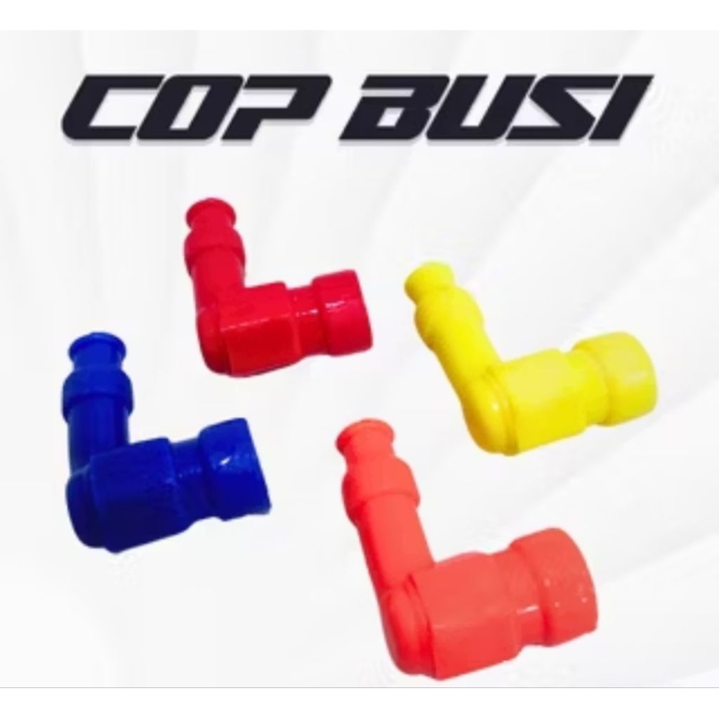 Jual Tutup Busi Karet Universal - Warna Merah, Biru, Kuning, Hijau ...