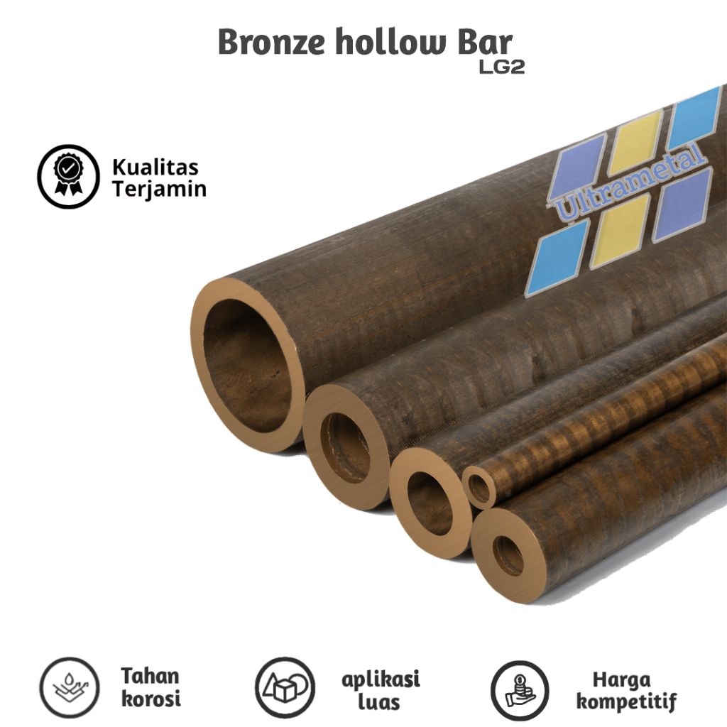 Jual HOLLOW BRONZE LG2 OD 204MM X ID 101MM | PIPA BRONZE PER 1CM ...