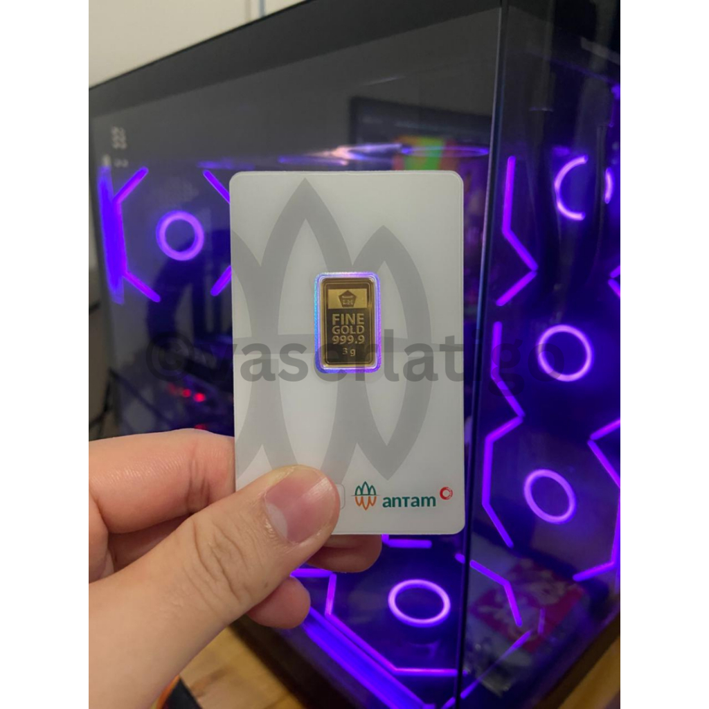 Jual Logam Mulia Emas Antam Press 3 gram 2025 | Shopee Indonesia