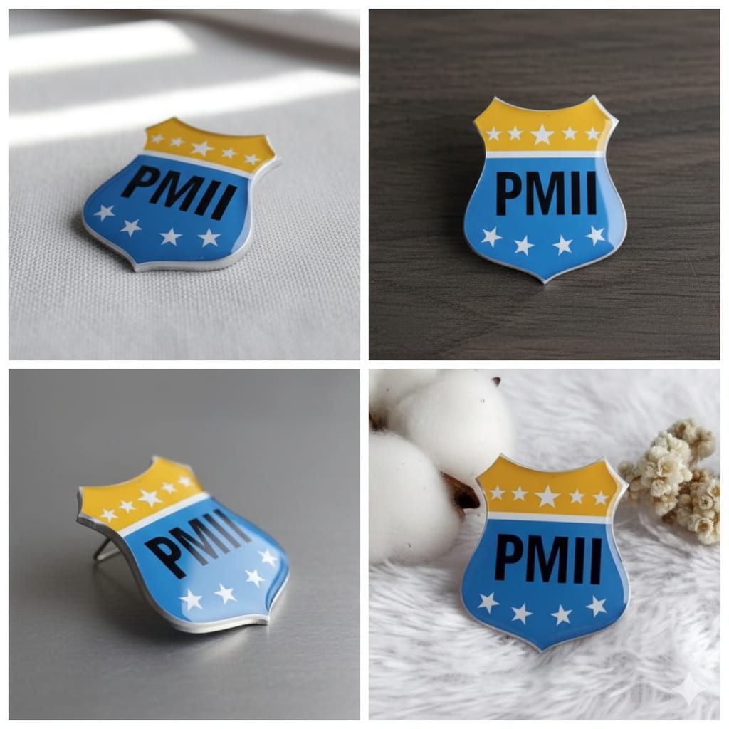 Jual ( PIN RESIN) PIN PMII AKRILIK RESIN | PIN BROS PMII | Shopee Indonesia