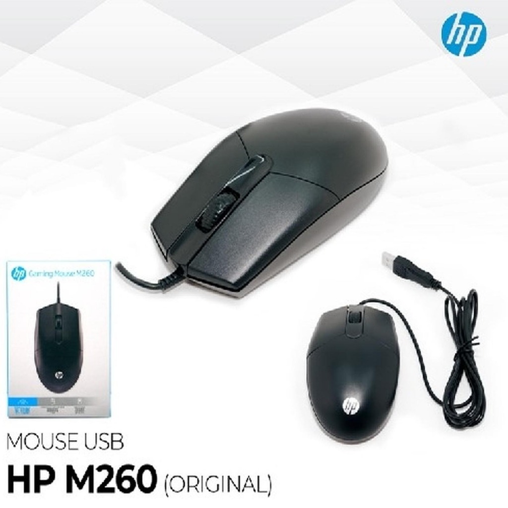 Jual HP M260 Mouse Gaming Wired 6400 DPI -04057 | Shopee Indonesia