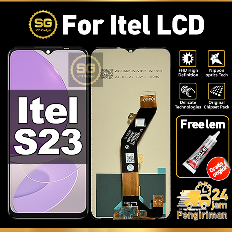 Jual SG LCD Itel S23 Fullset HP Touchscreen Itel S23 Free Lem Glass ...