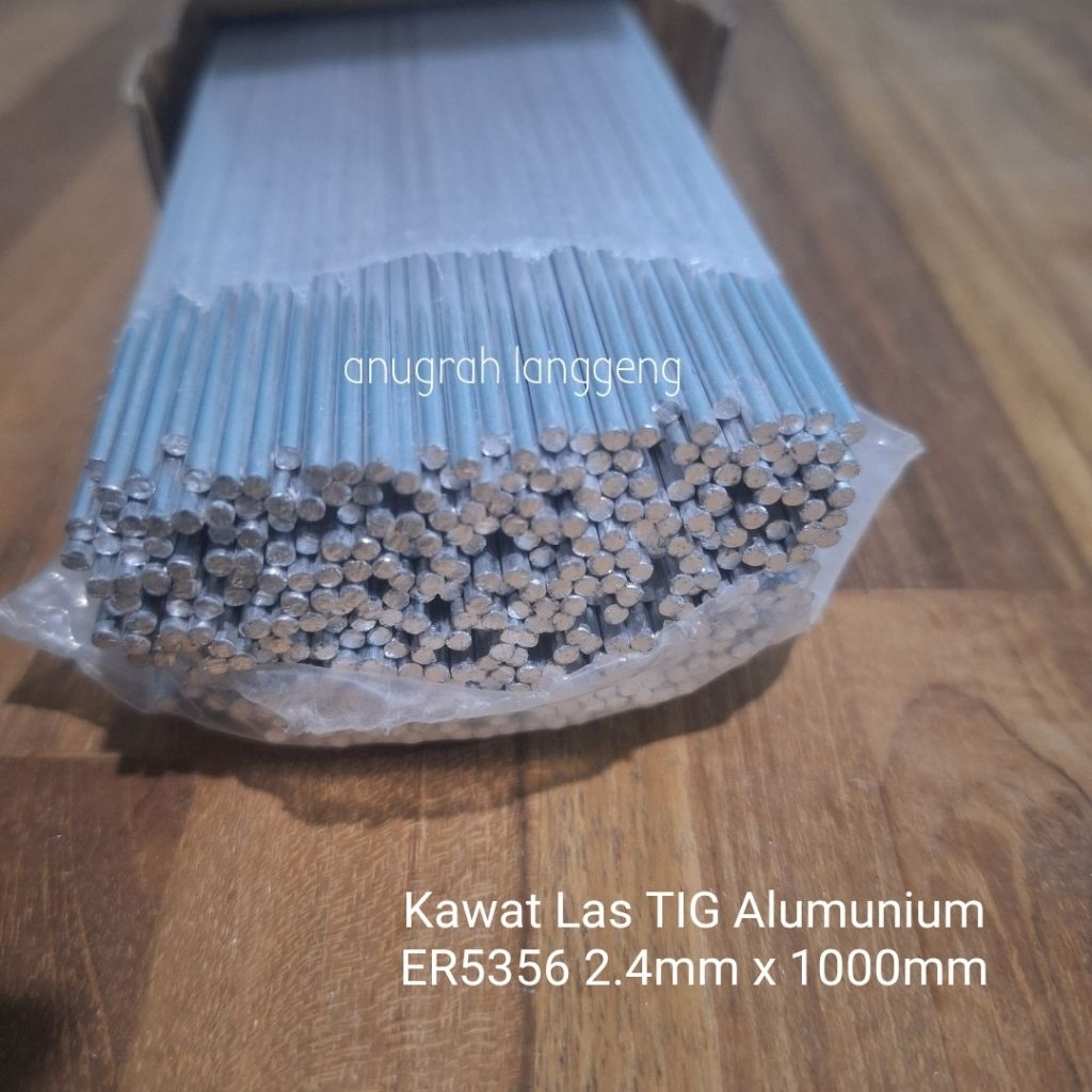 Jual KAWAT LAS TIG ALUMUNIUM ER5356 2.4mm x 1000mm/ FILLER 2.4mm x ...