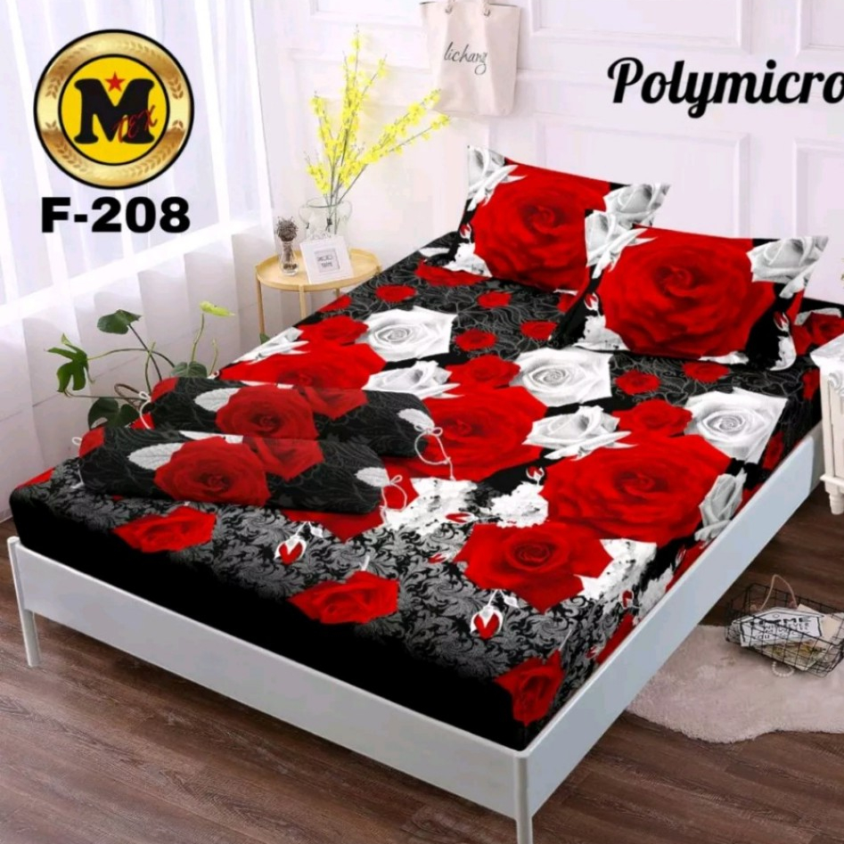 Jual seprei Sprei Motif Bunga Cantik No.1 Uk 180 160 120 SATU SET ...