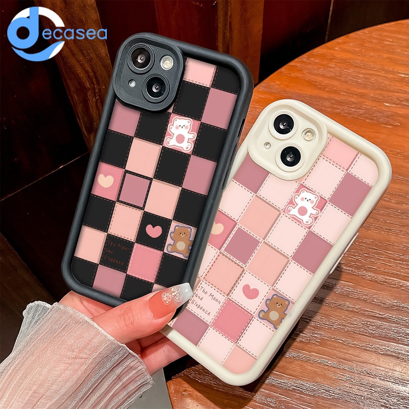 Jual Casing Ponsel Anti Jatuh TPU Beruang Kecil Jaringan Blok Hadiah ...