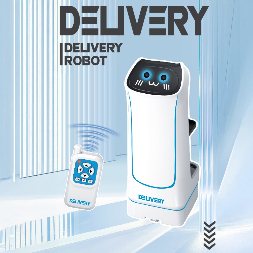 Jual Delivery Robot Mainan Edukatif Robot yang dapat Membawakan Makanan ...