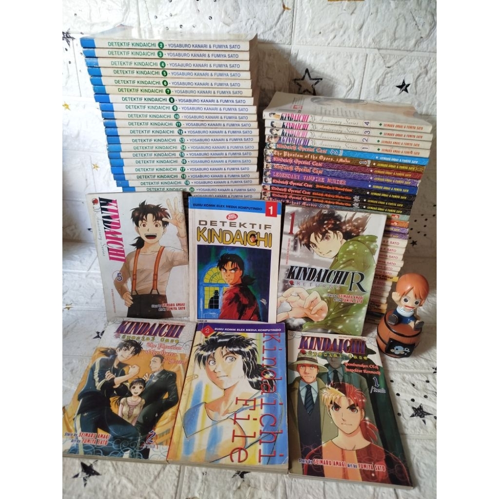 Jual Komik Kindaichi Full Set - 1 (Kindaichi File, Kindaichi Case ...