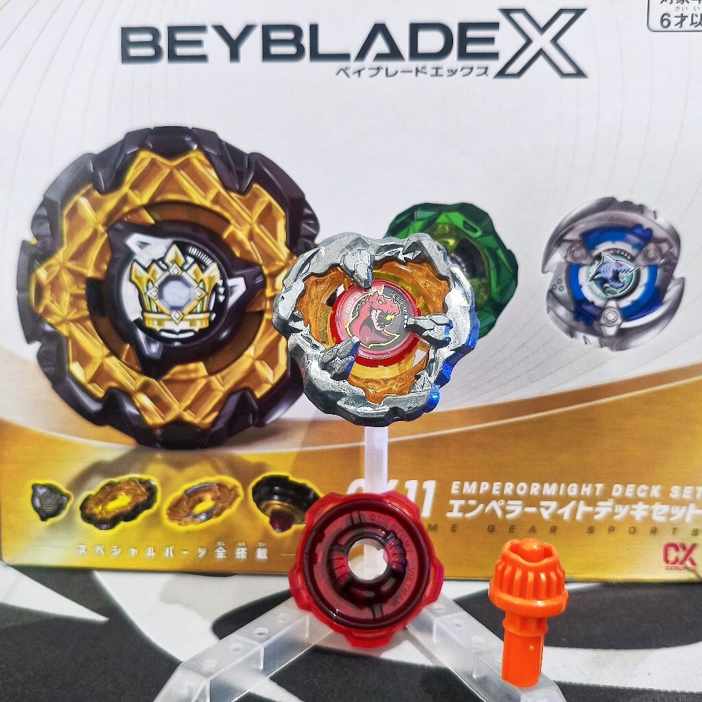 Jual Beyblade X Combo Roar Tyrano 5-80 Wall Ball New TakaraTomy ...