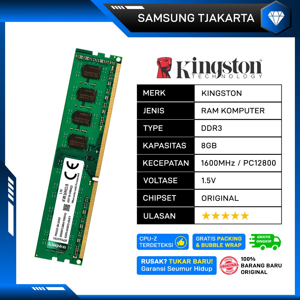 Jual 8 GB RAM DDR3 Terlengkap & Harga Terbaru Juni 2026 | Shopee Indonesia