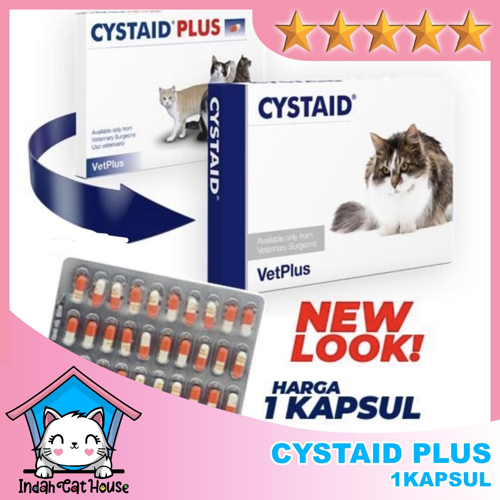 Jual Cystaid Plus VetPlus Obat Gangguan Saluran Kencing Dan Kantung ...
